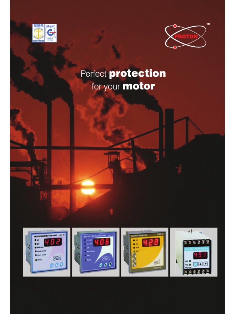Motor Protection Relay | PDF | Relay | Electromagnetism