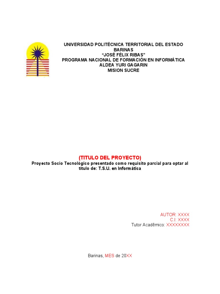 Modelo para La Elaboracion de Proyecto Darwin Botia | PDF | Diseño | Método científico