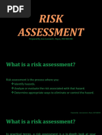 RASO - Risk Assessment - Sign Off Sheet | PDF