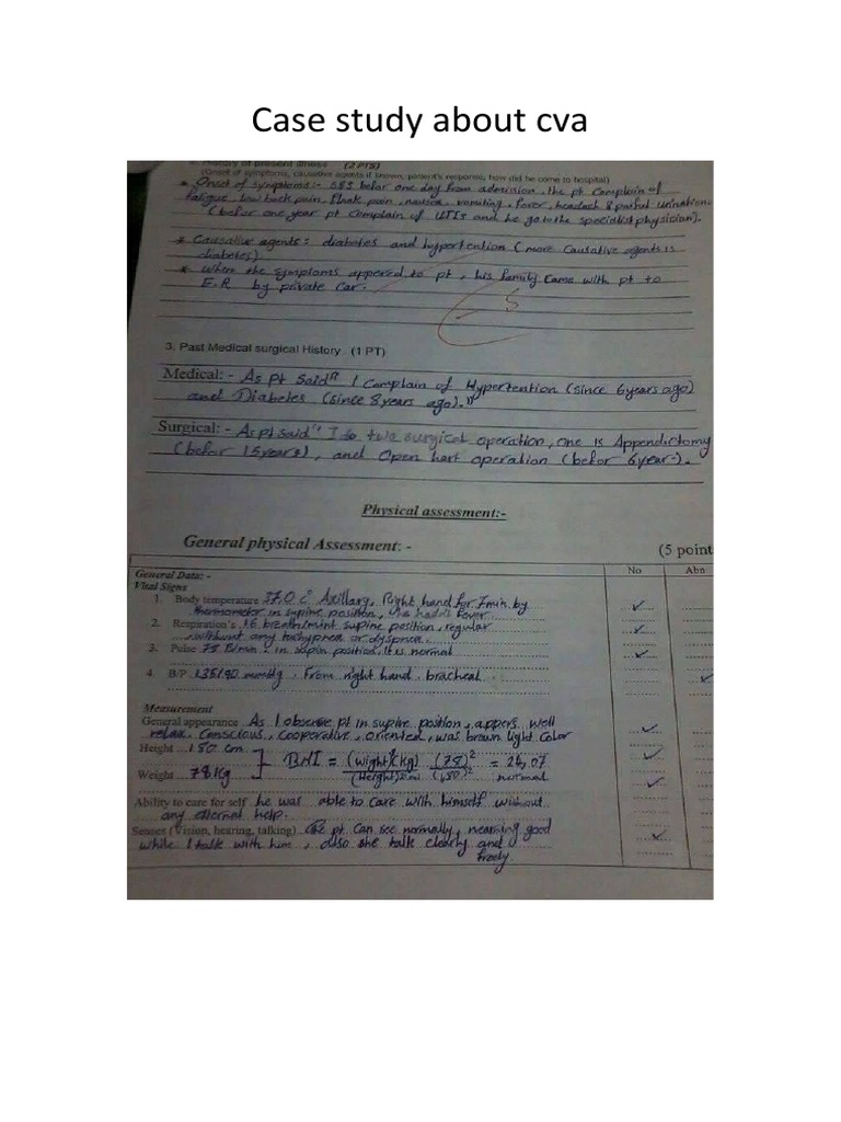 Case Study About Cva | PDF