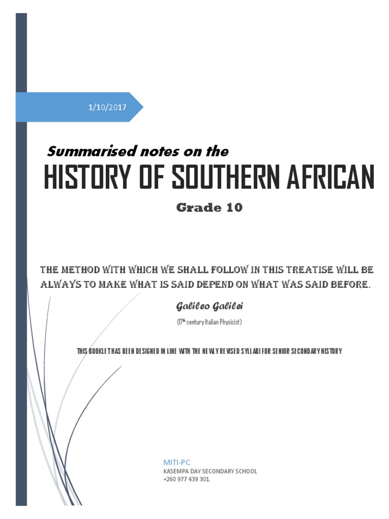 Southern African History | PDF | Zulu Kingdom | Boer