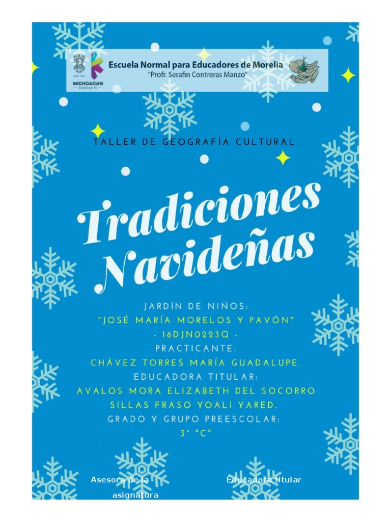 Proyecto Del Taller de Piñata 3C | Descargar gratis PDF | Educación de ...