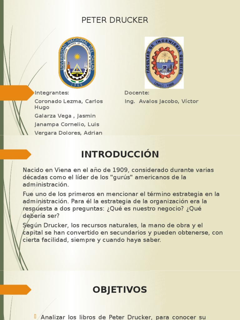 Peter Drucker | PDF | Cliente | Business