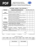 Sample Rubrics | PDF | Rubric (Academic)