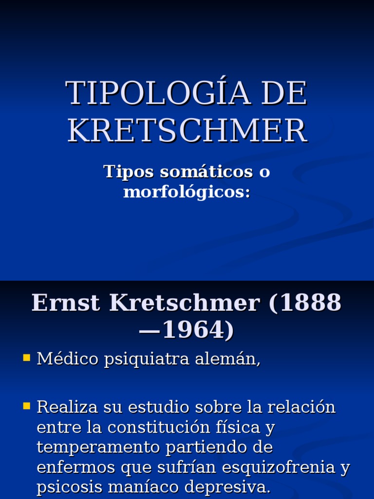 Tipología de Kretschmer | PDF | Músculo | Anatomía