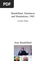 Simulacra and Simulation | PDF