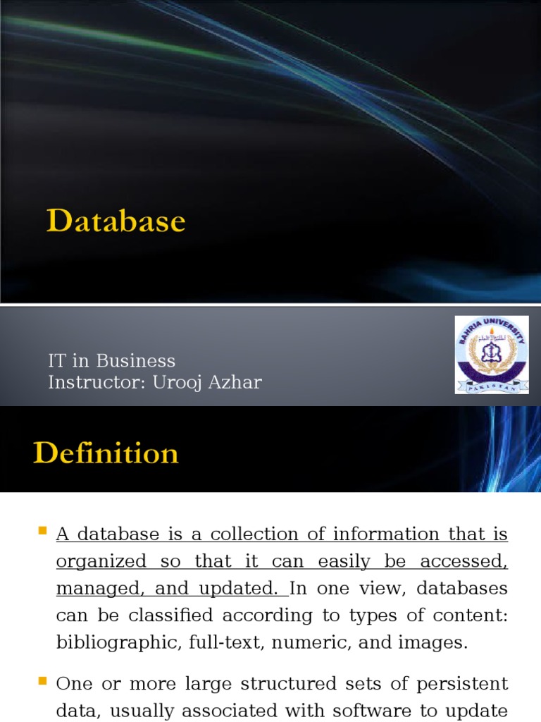 ITB Part 03 Databases | PDF | Relational Model | Databases