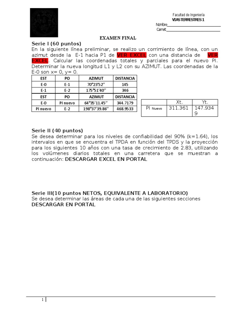 Examen Final | PDF