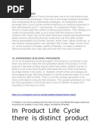 Coca Cola Product Life Cycle Presentation | PDF