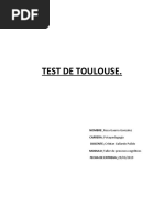 Test de Toulouse Pierón | PDF | Salud y bienestar | Medicina
