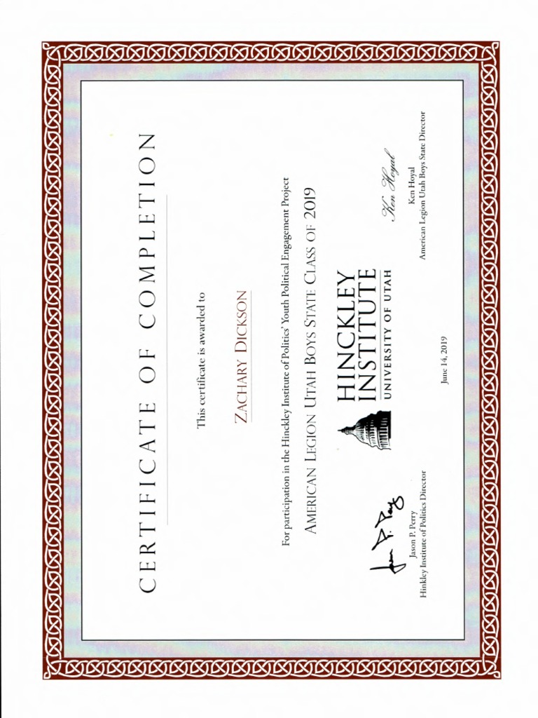 Portfolio Awards - Zach Dickson | PDF | Schools