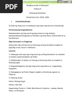 Halimbawa NG Learning Objectives Filipino | PDF