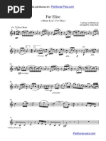 Guitarra-Partitura-tablatura-para Elisa PDF | PDF