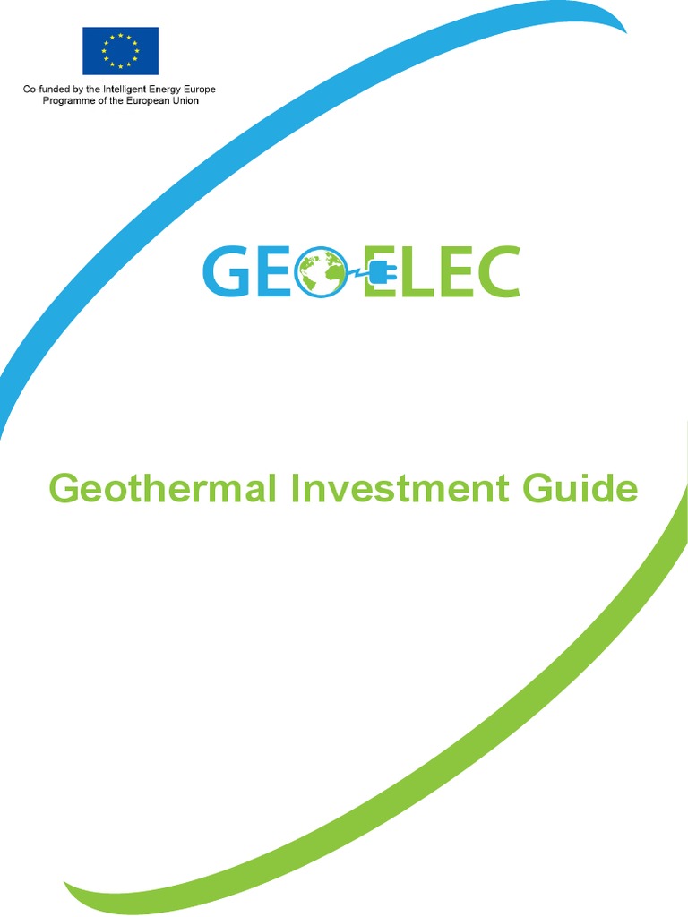 Geothermal Investment Guide 2013 | PDF