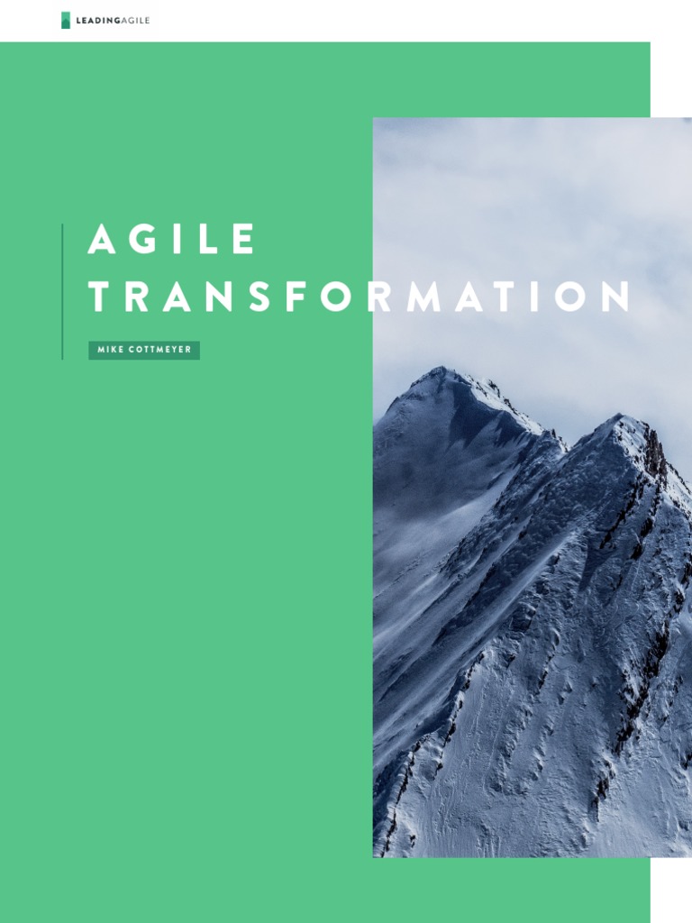 Agile Transformation | PDF | Agile Software Development | Scrum (Software Development)