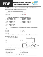 Grade-2 SASMO Papers | PDF | Test (Assessment) | Teaching Mathematics