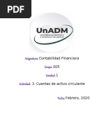 GCNF U1 A3 Alua | PDF | Bancos | Contabilidad financiera