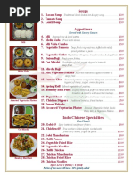 Menu Card | PDF | Desi Cuisine | Foods