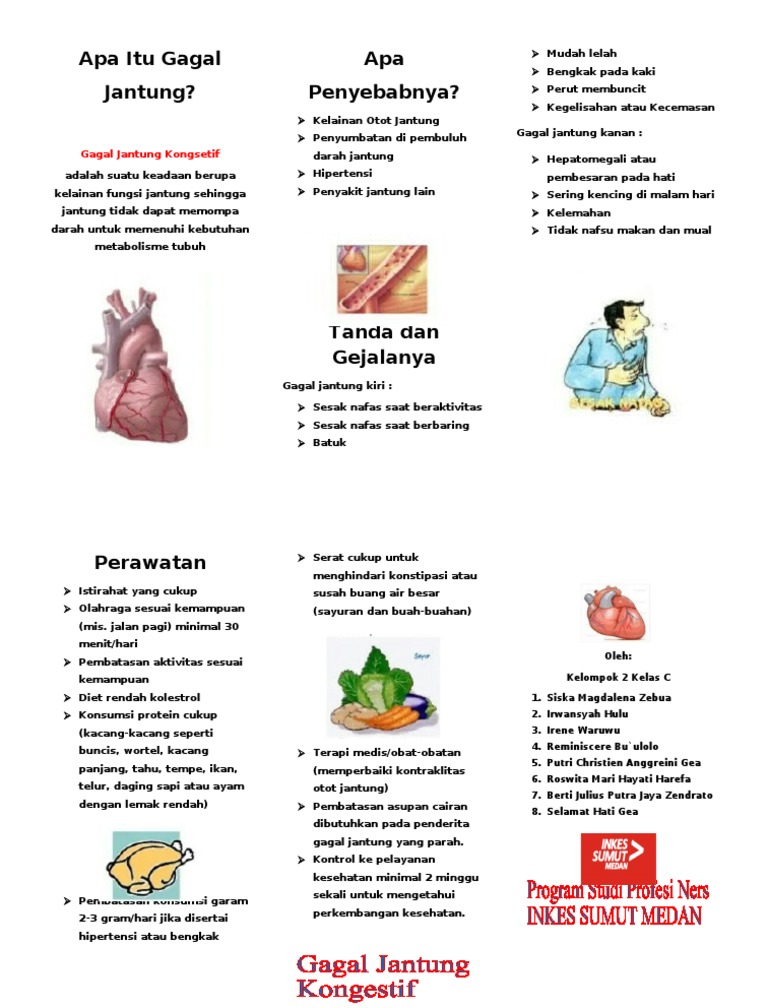 Lampiran Leaflet Gagal Jantung | PDF