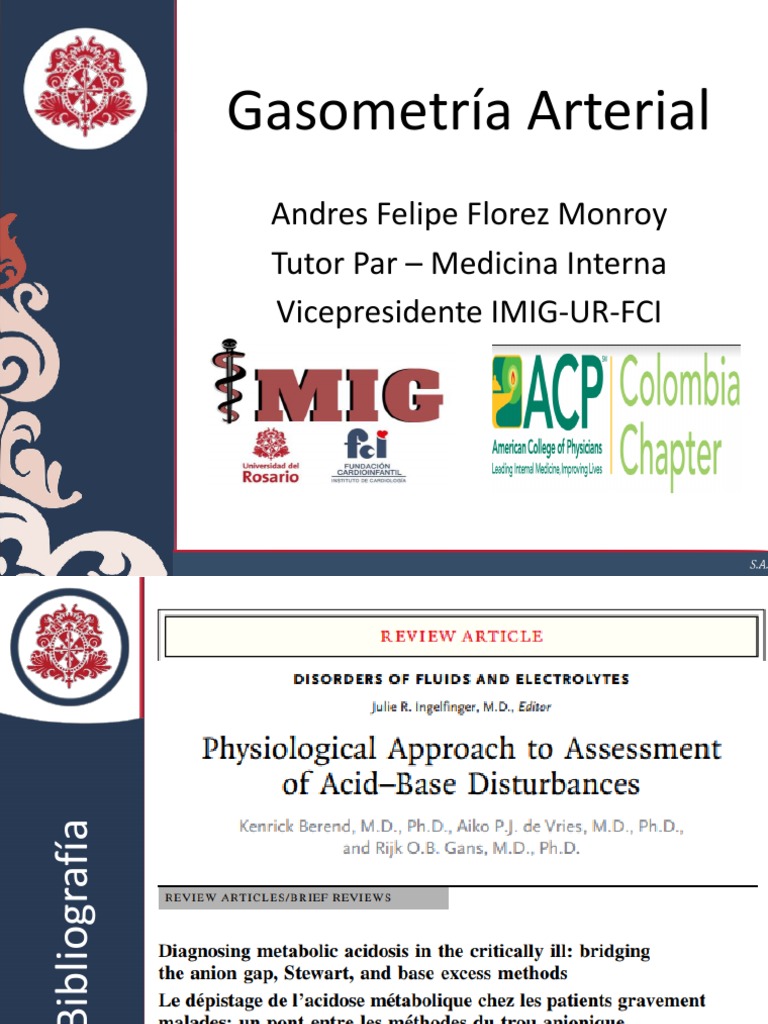 Gasometria Arterial PDF | PDF | Ácido | Medicina de Cuidados Intensivos