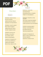 Dandansoy Lyrics | PDF