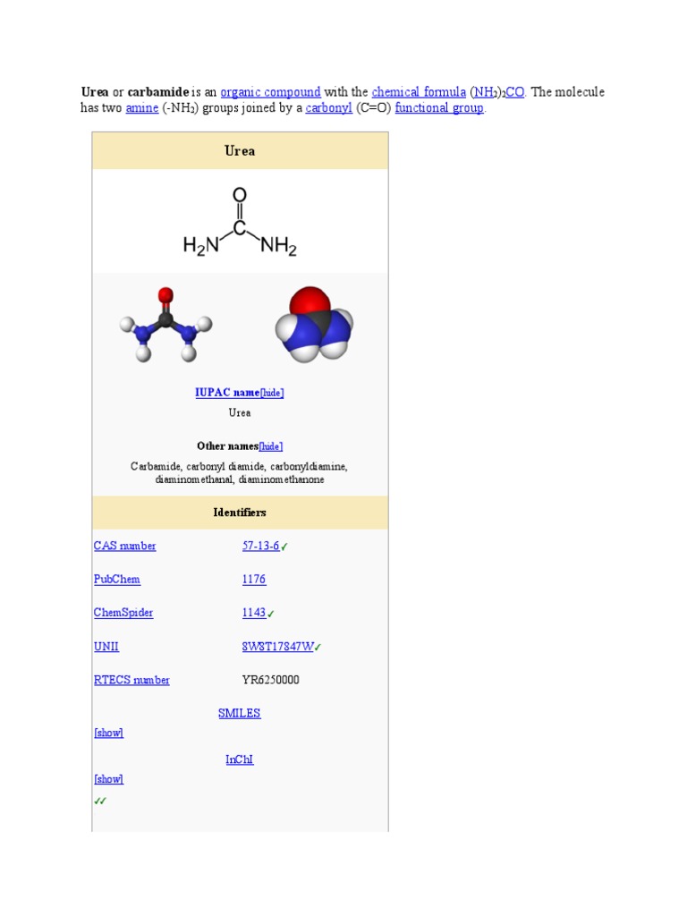 Organic Compound Chemical Formula N H C O Amine Carbonyl Functional ...