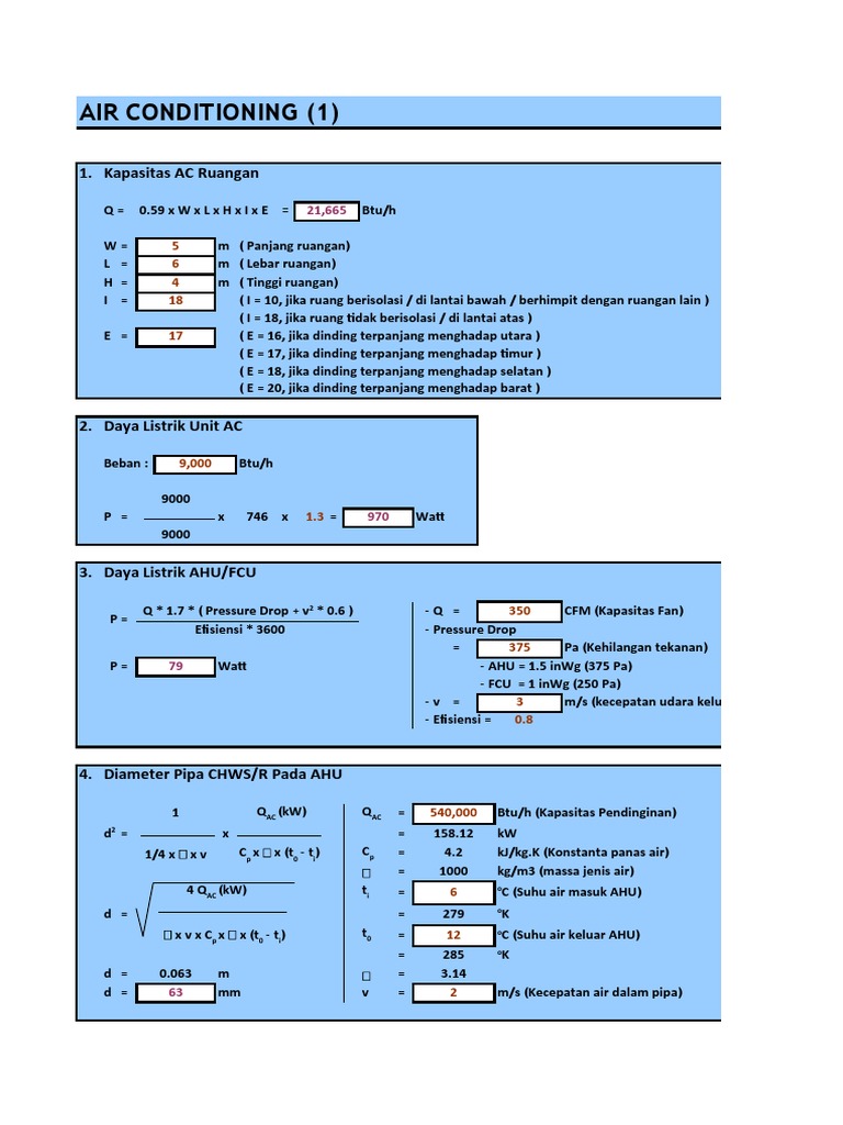 Engineering ME Calculation | PDF
