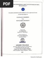 NPA Management at SBI (2013-2023) | PDF | Banks | Reserve Bank Of India