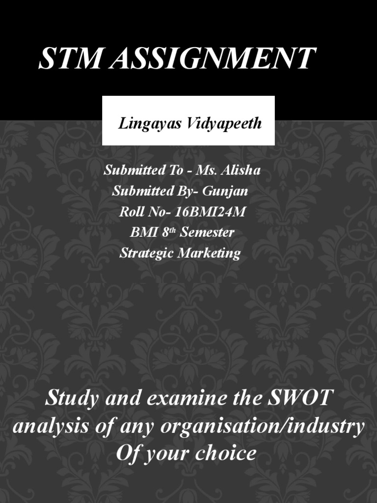 STM Assignment: Lingayas Vidyapeeth | PDF | Samsung Electronics | Smartphone
