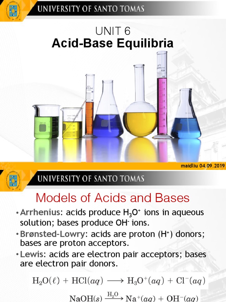 Acid-Base Equilibria Guide | PDF | Acid | Buffer Solution