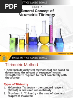 Titrimetric Methods of Analysis | PDF | Titration | Chemistry