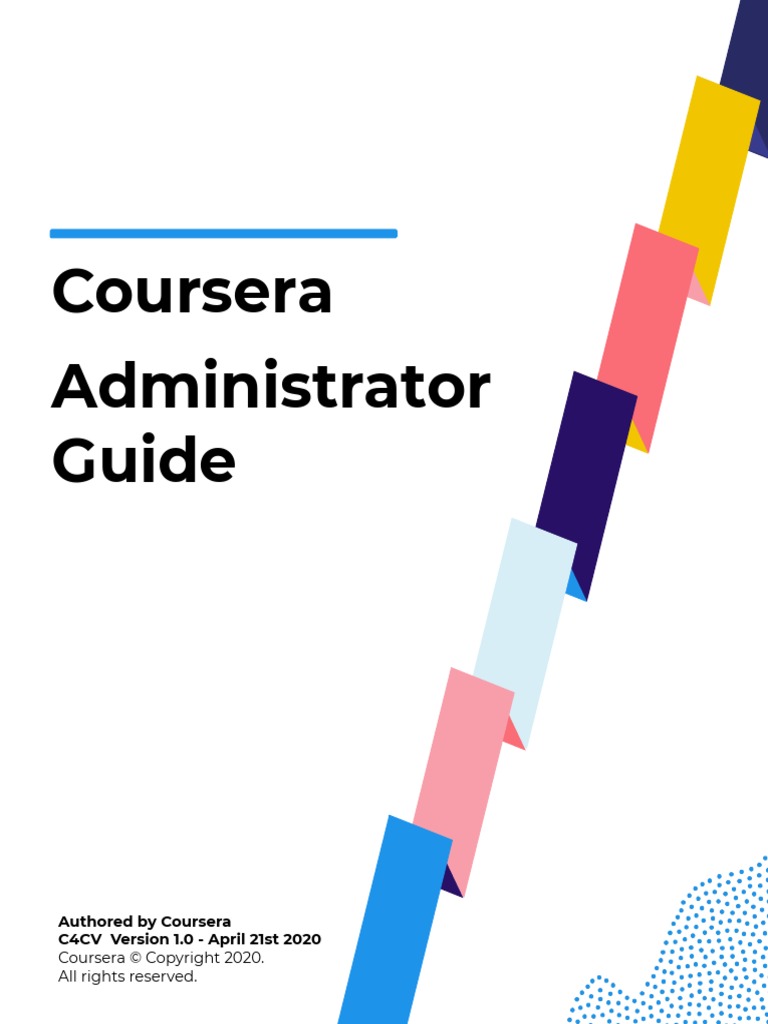 C4CV - Coursera Admin Guide | PDF | Ios | Android (Operating System)