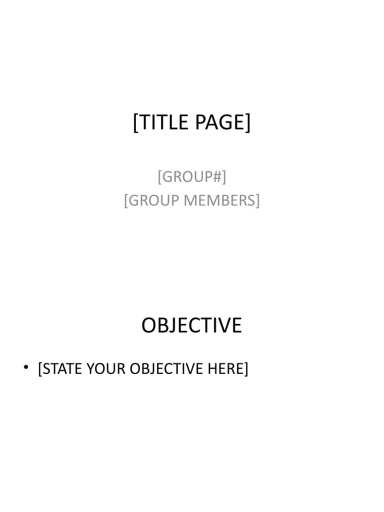 TEMPLATE FOR EAPP&BC - Initial Output | PDF