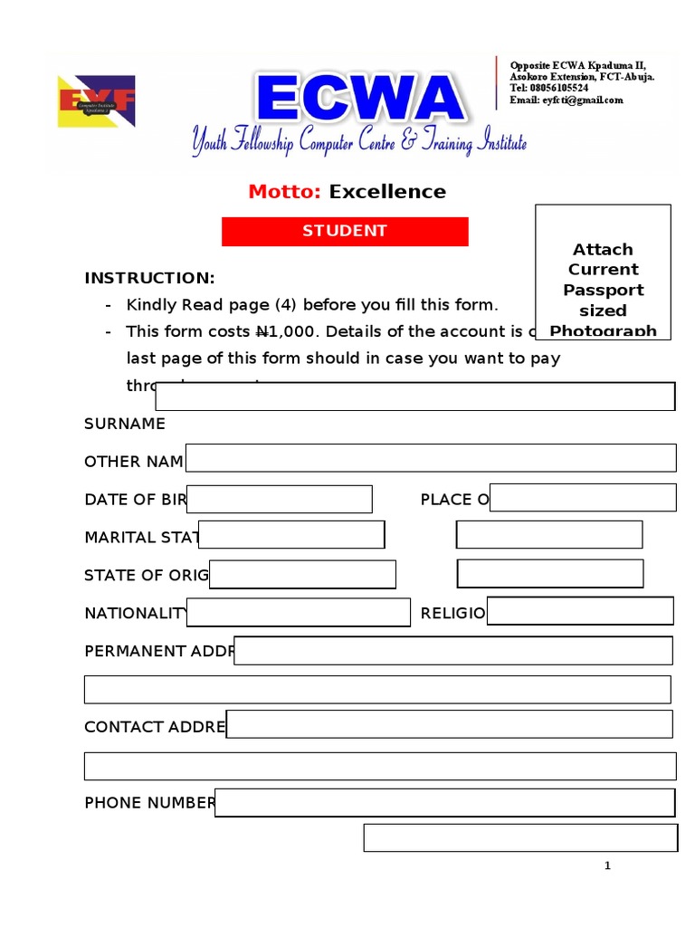 Student S Intake Form | Descargar gratis PDF | Business