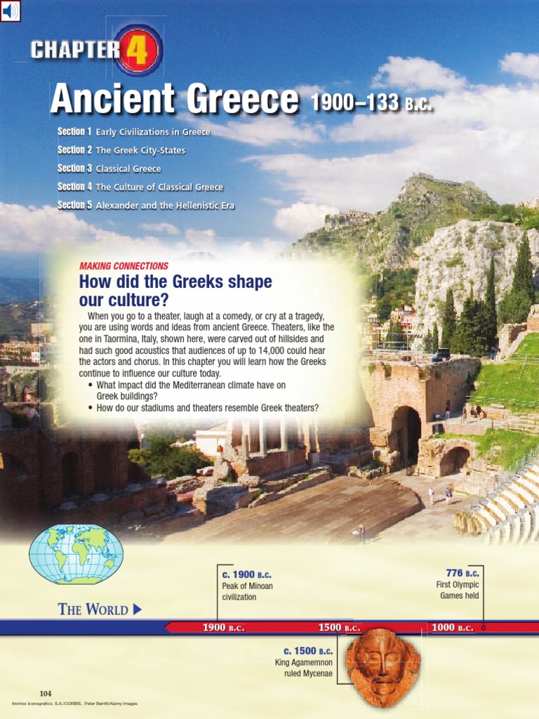 Ancient Greece: How Did The Greeks Shape Our Culture? | PDF | Mycenaean ...