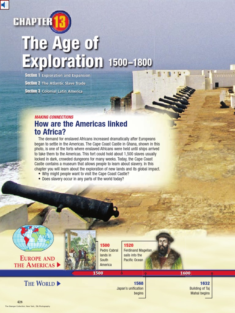 The Age of Exploration: How Are The Americas Linked To Africa? | PDF ...