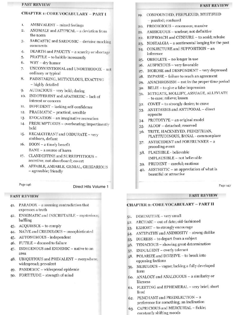 Direct Hits Volume 1 | PDF