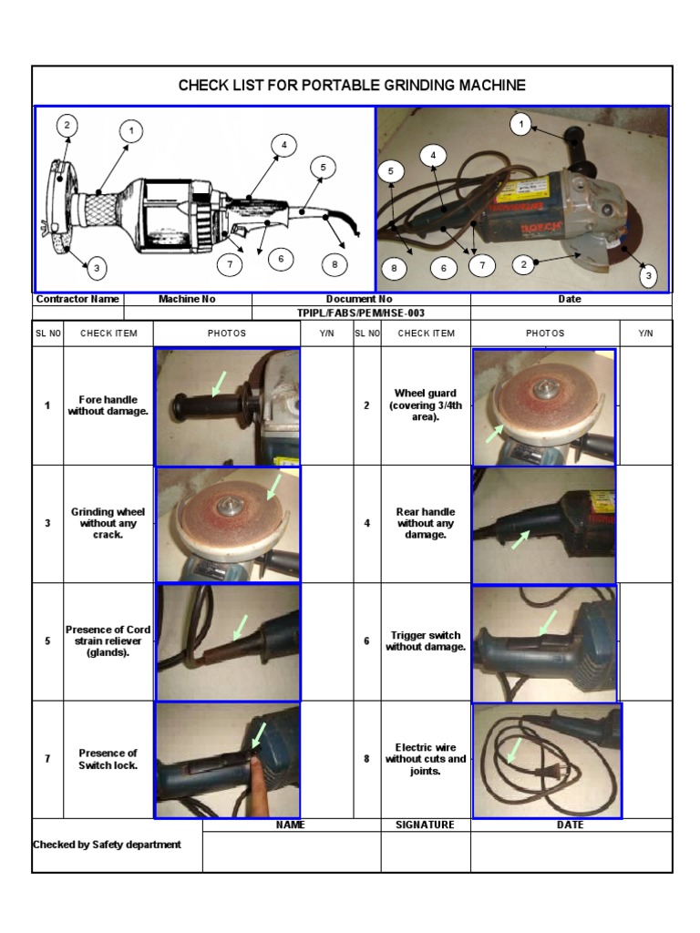 HSE-036. Pre-Entry Grinding Machine | PDF