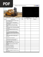 Mewp Pre Use Inspection Checklist | PDF | Elevator | Vehicles
