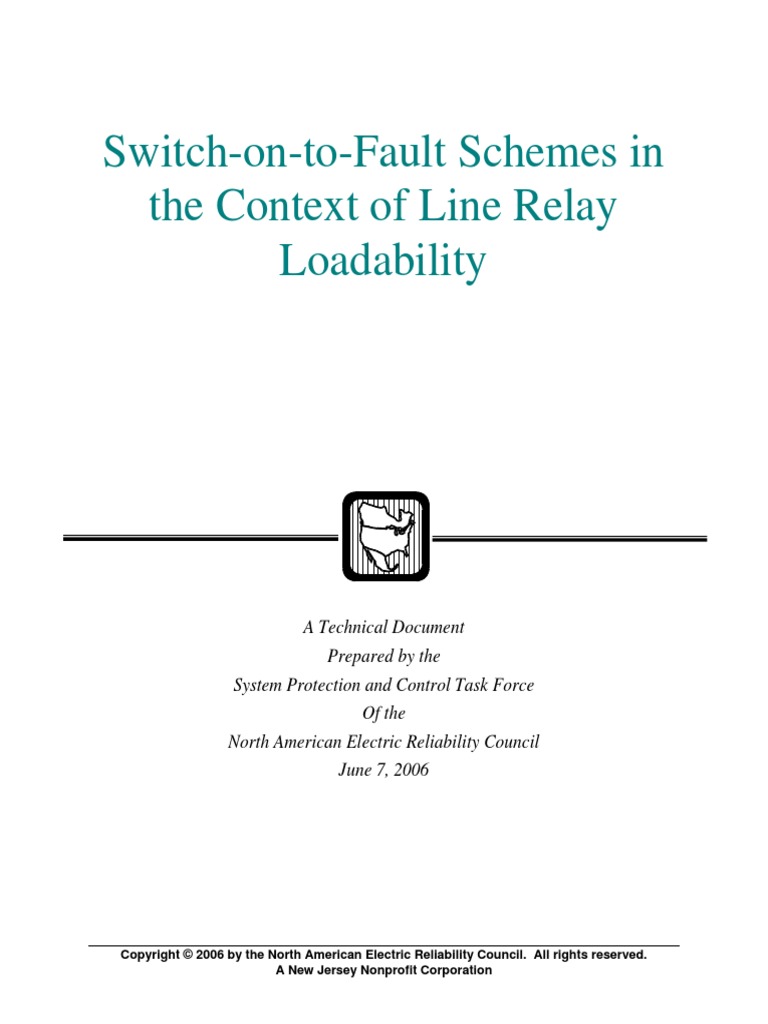 Sotf Logic Schemes-Nerc Guidelines | PDF | Relay | Electric Power ...