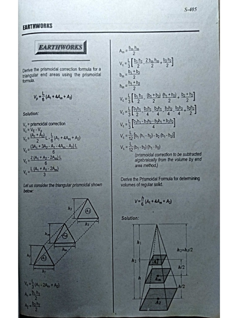Earthworks Sample Problems | PDF