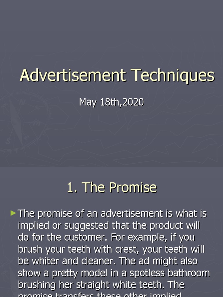 Ad Techniques | PDF | Advertising