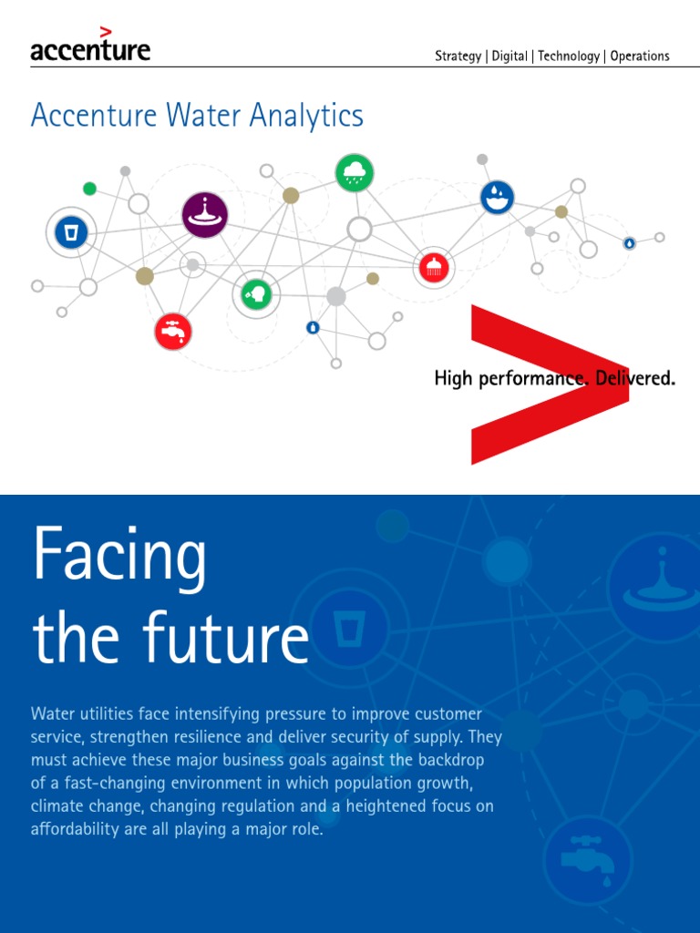 Accenture 14 2578 Water Brochure | PDF | Climate Resilience | Analytics