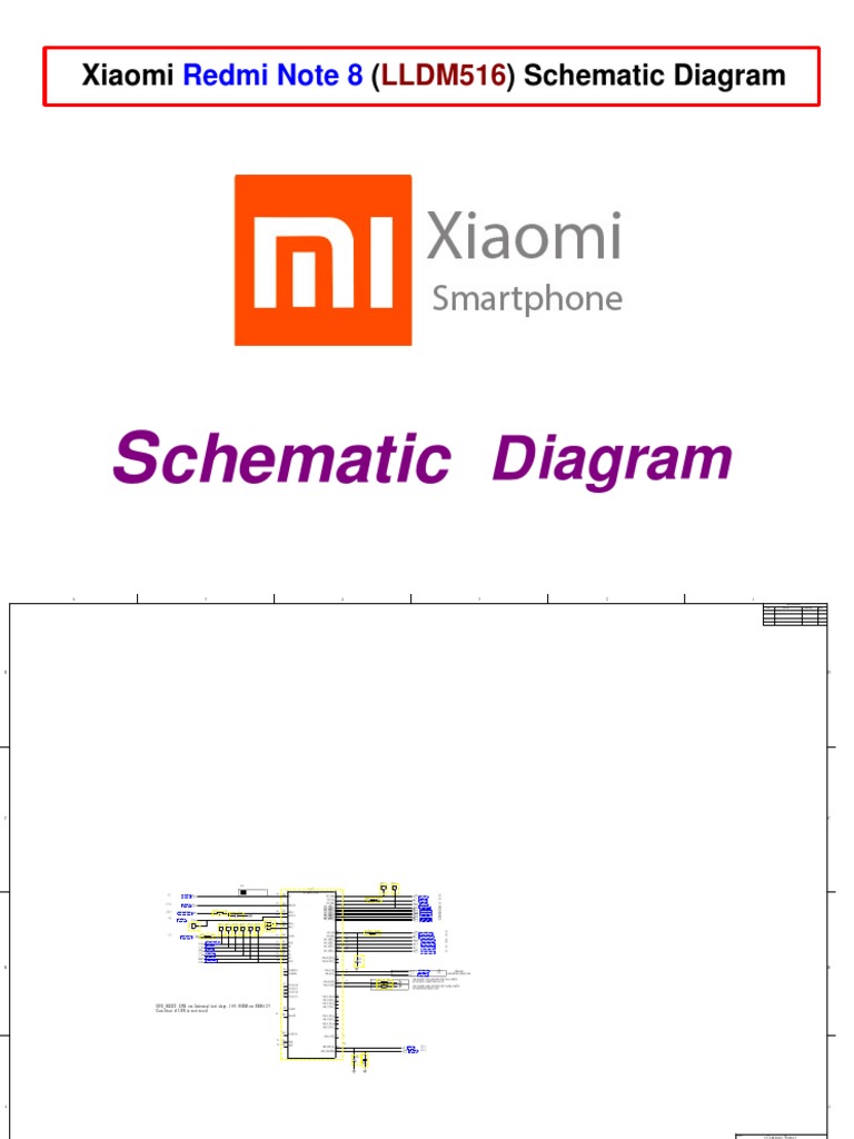 Schematic Redmi Note 8 | PDF | Communication Design | Electricity