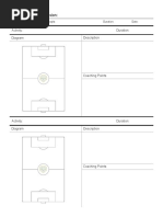 Soccer Homework Assignment | PDF | Sports & Recreation | Games & Activities