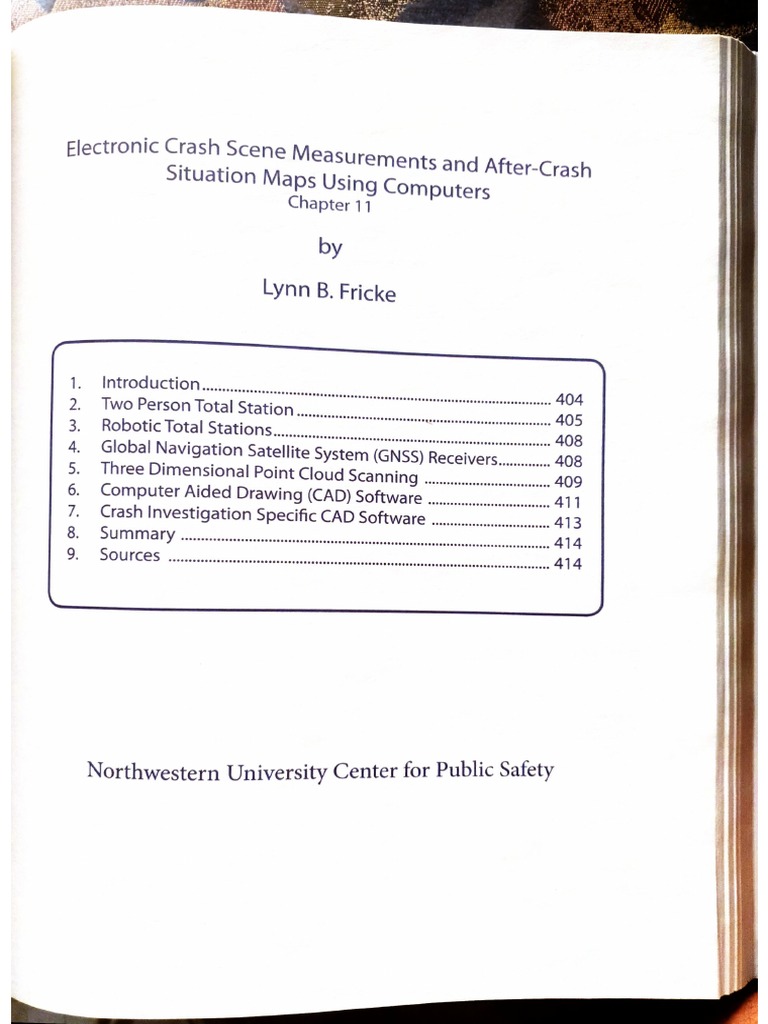 Chapter 11 - Electronic Crash Scene Measurements and After-Crash ...
