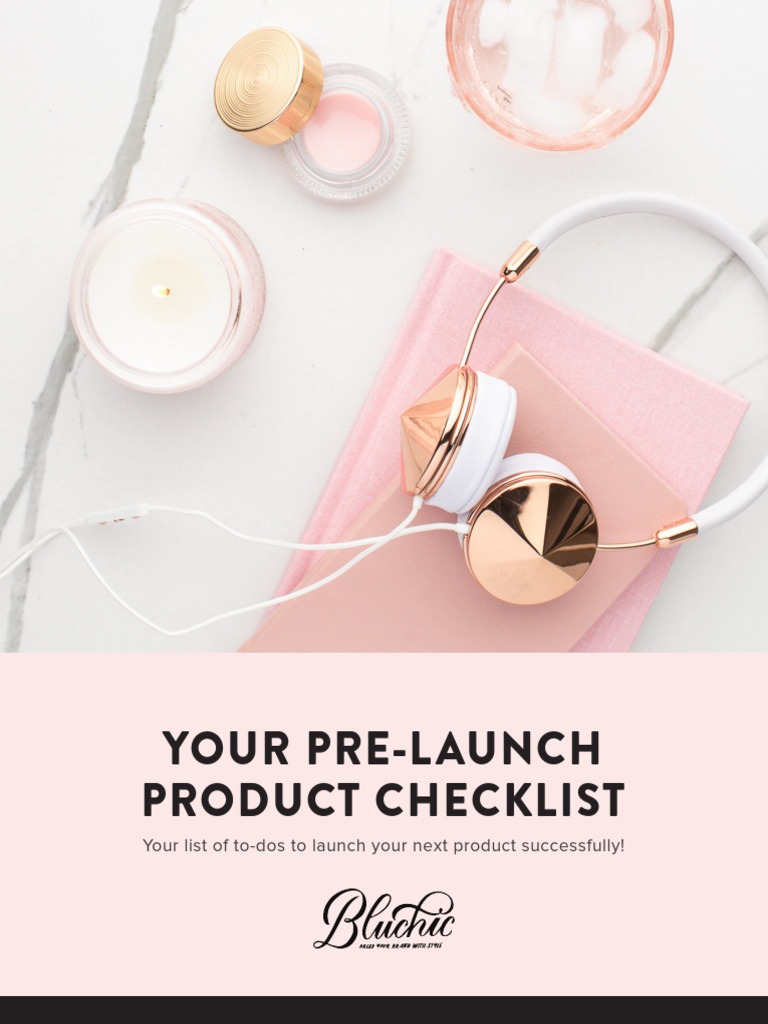 A Comprehensive Pre-Launch Checklist for Validating, Planning, and ...