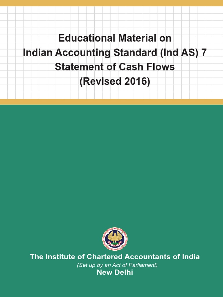 Ind As 7 PDF | PDF | Cash Flow Statement | Credit