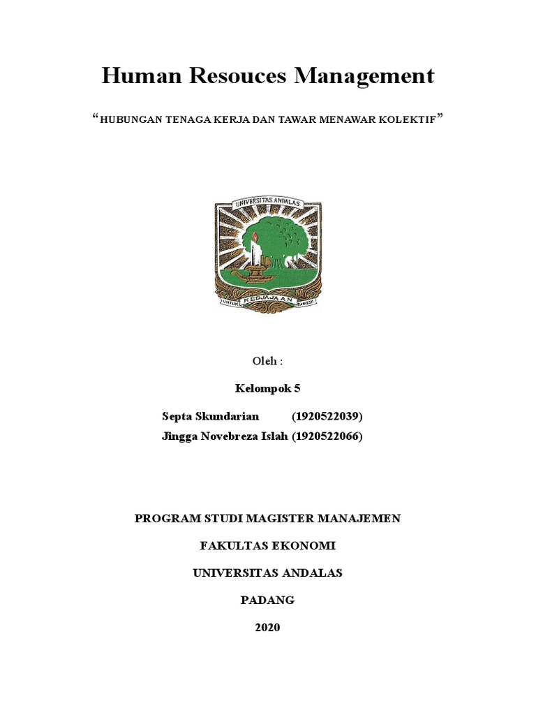 Bab 15 - Kel 5 - MSDM - Mmreg19 | PDF
