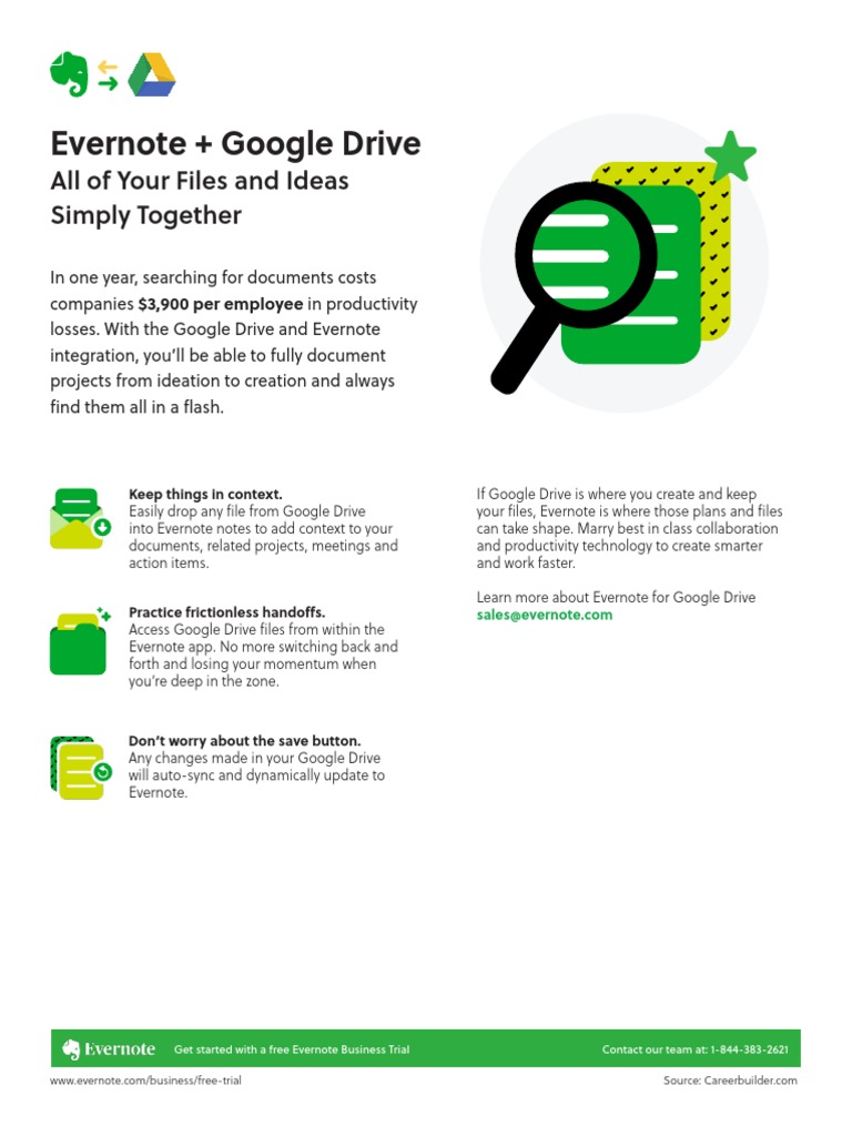 Evernote and Google Drive Integration Guide | PDF | Art | Computers